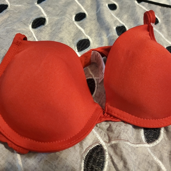 Intimates & Sleepwear | Push Up Bra Rn15577 Padded Red Size 34b | Poshmark